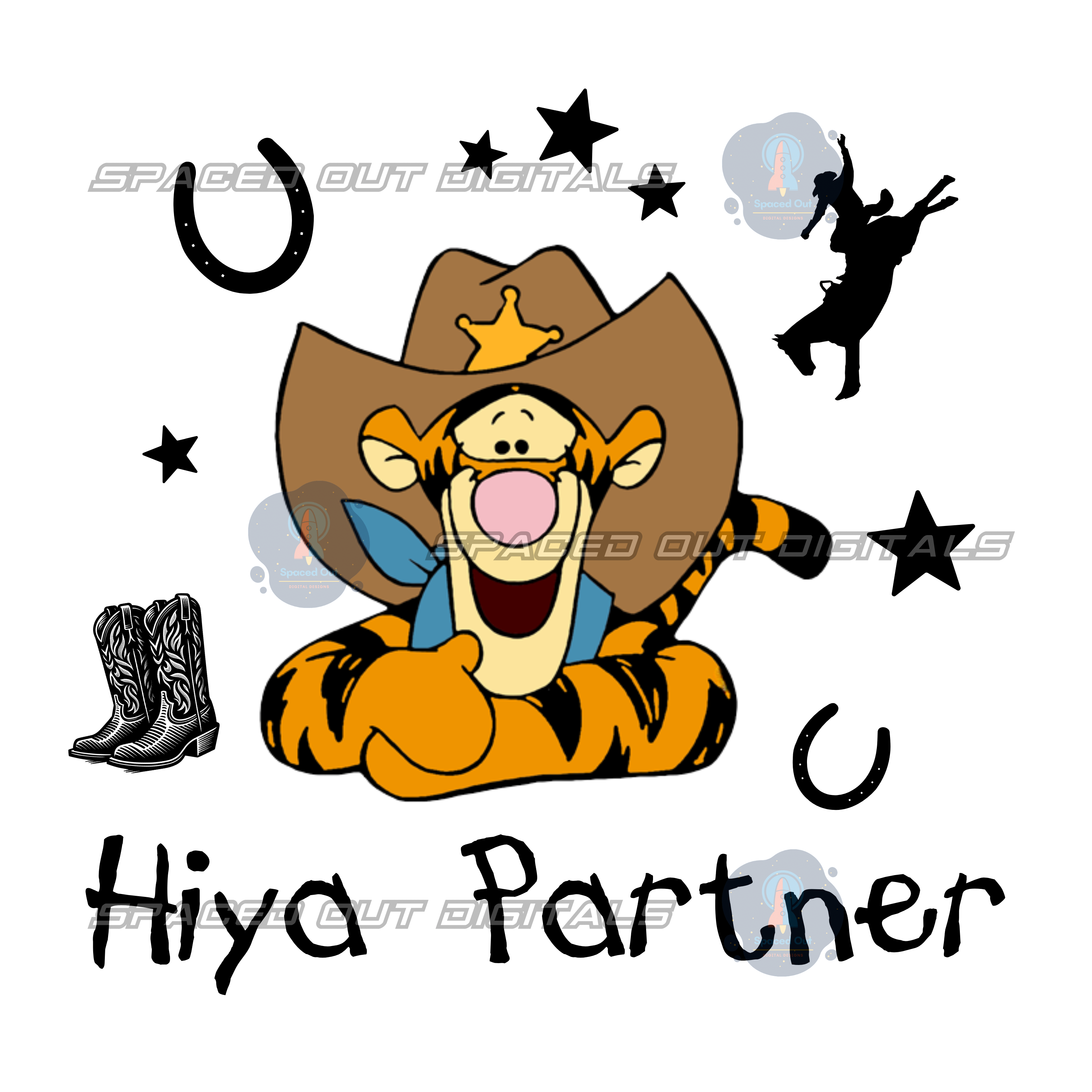 Hiya Partner PNG – Spaced Out Digitals