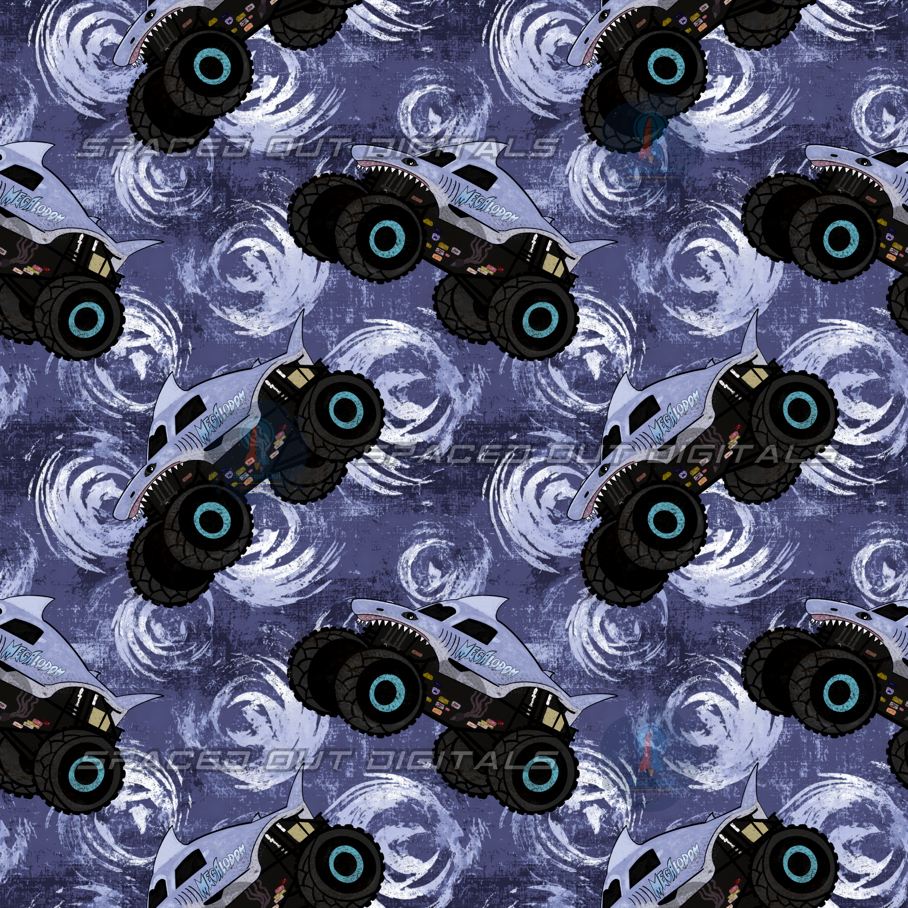 Shark Truck – Spaced Out Digitals