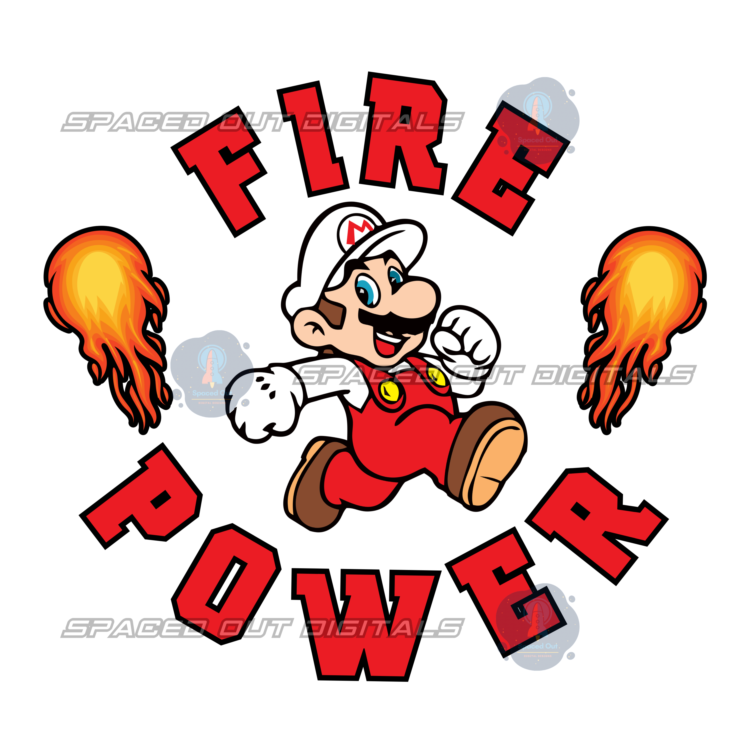Fire Power PNG – Spaced Out Digitals