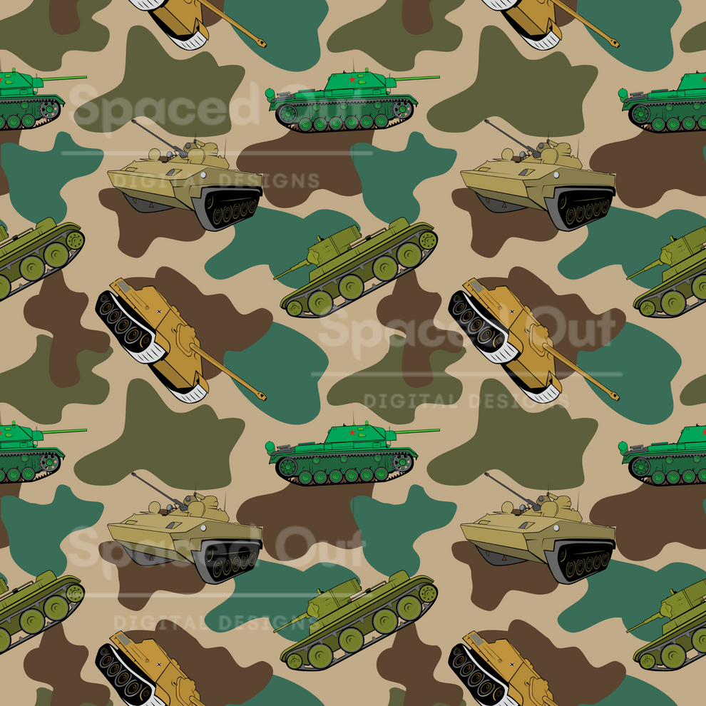 Tanks (Camo) – Spaced Out Digitals